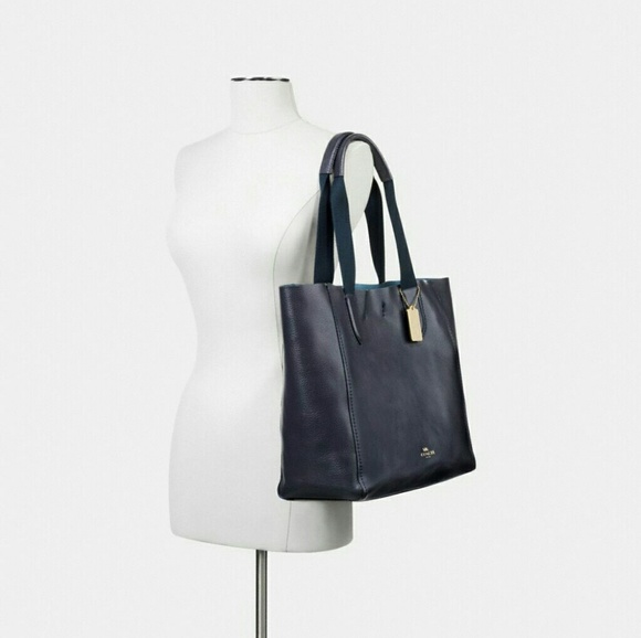 Coach | Bags | Coachlarge Derby Tote With Daisy Print Interior | Poshmark
